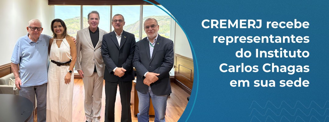 CREMERJ RECEBE INSTITUTO CARLOS CHAGAS EM SUA SEDE - Instituto Carlos Chagas
