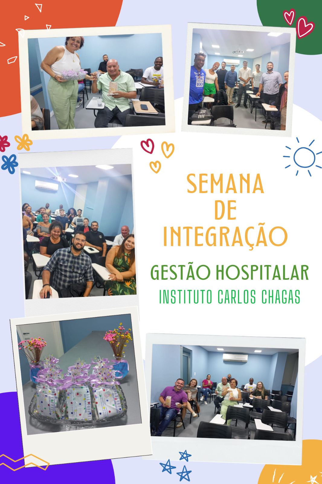 Semana de Acolhimento do Curso de Gestão Hospitalar - Instituto Carlos Chagas